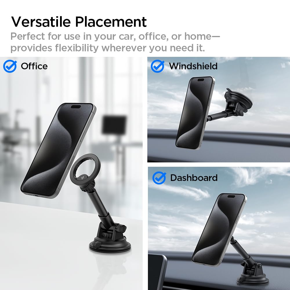 MagSafe Dashboard & Windshield Car Mount | MFT35 – Spigen India