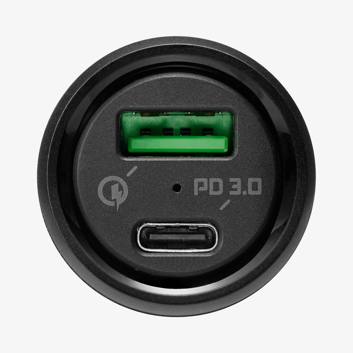 Essential® Dual Port 27W Car Charger - spigen.in Official Site – Spigen ...
