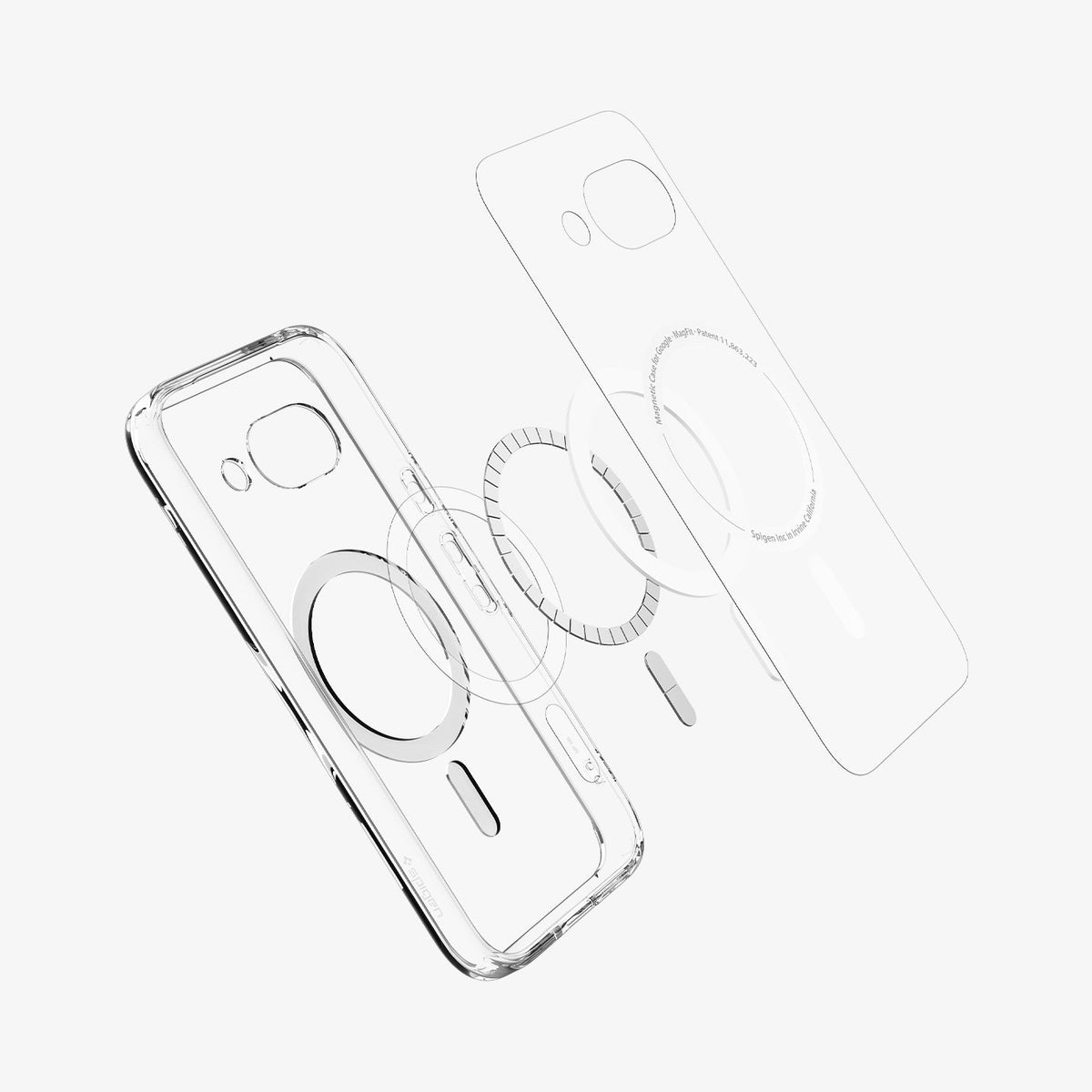 Pixel 9a Case Ultra Hybrid Metal Ring (MagFit) - spigen.in – Spigen India