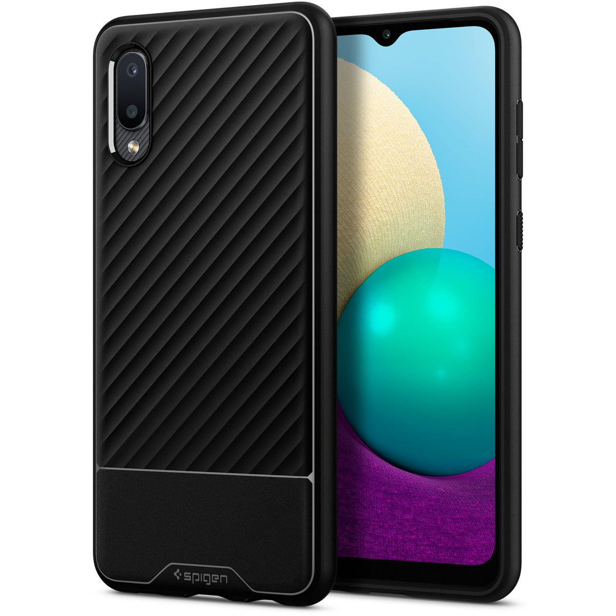 Galaxy M02 / A02 Case Core Armor – Spigen India